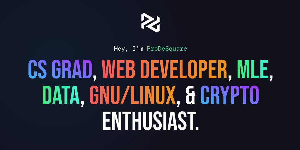 ProDeSquare | Hamza Mughal